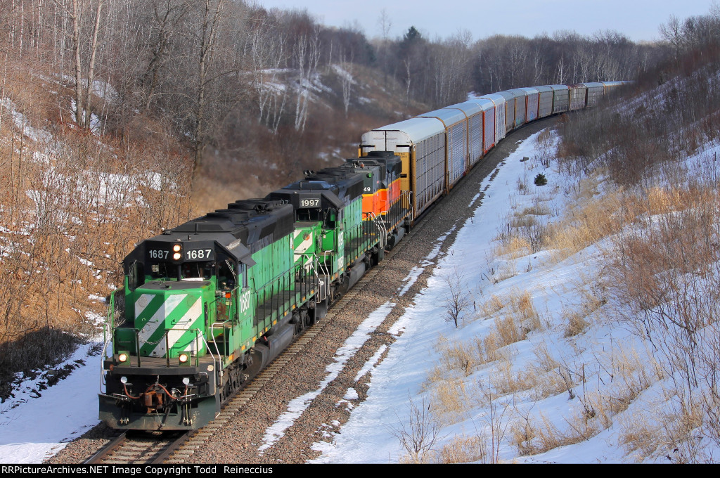 BNSF 1687